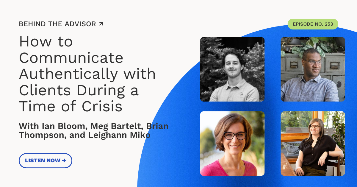 How to Communicate Authentically with Clients During a Time of Crisis